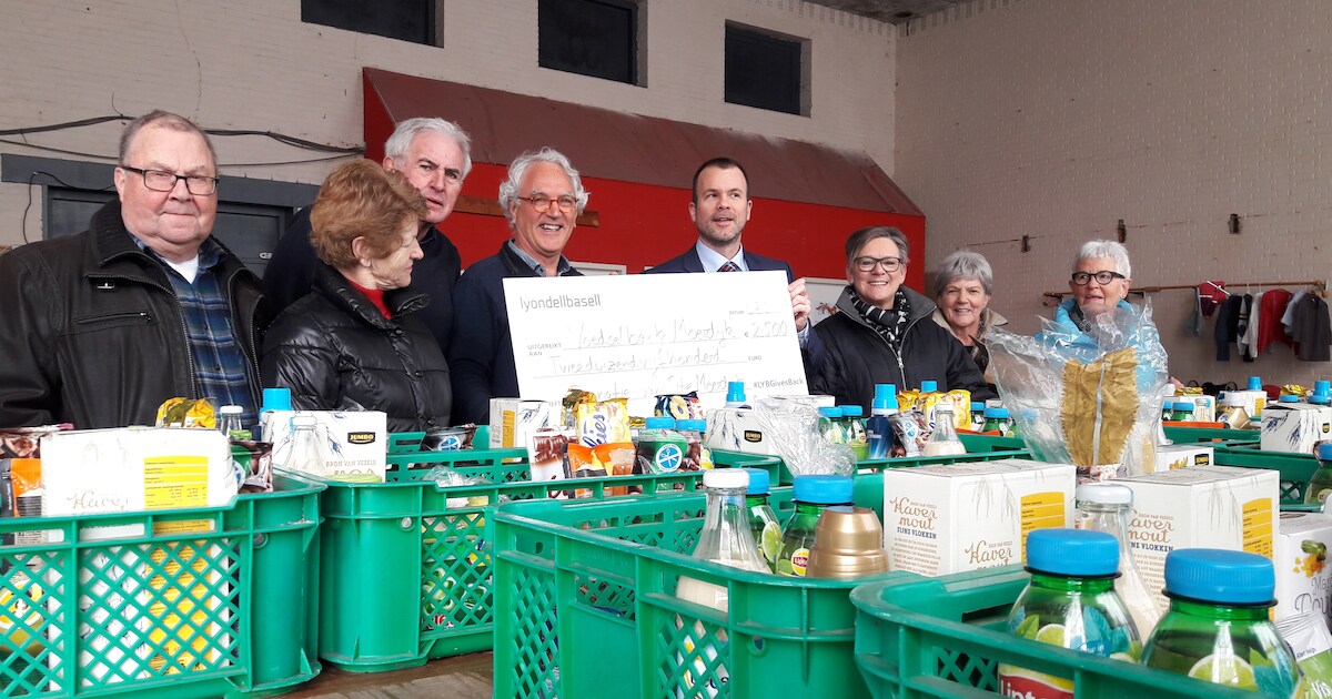 Lyondellbasell schenkt 2.500 euro aan Voedselbank Moerdijk | Moerdijk ...