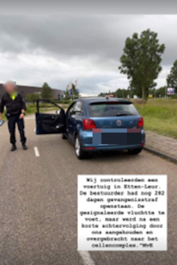 Politie houdt bestuurder met 282 dagen openstaande celstraf aan na ...