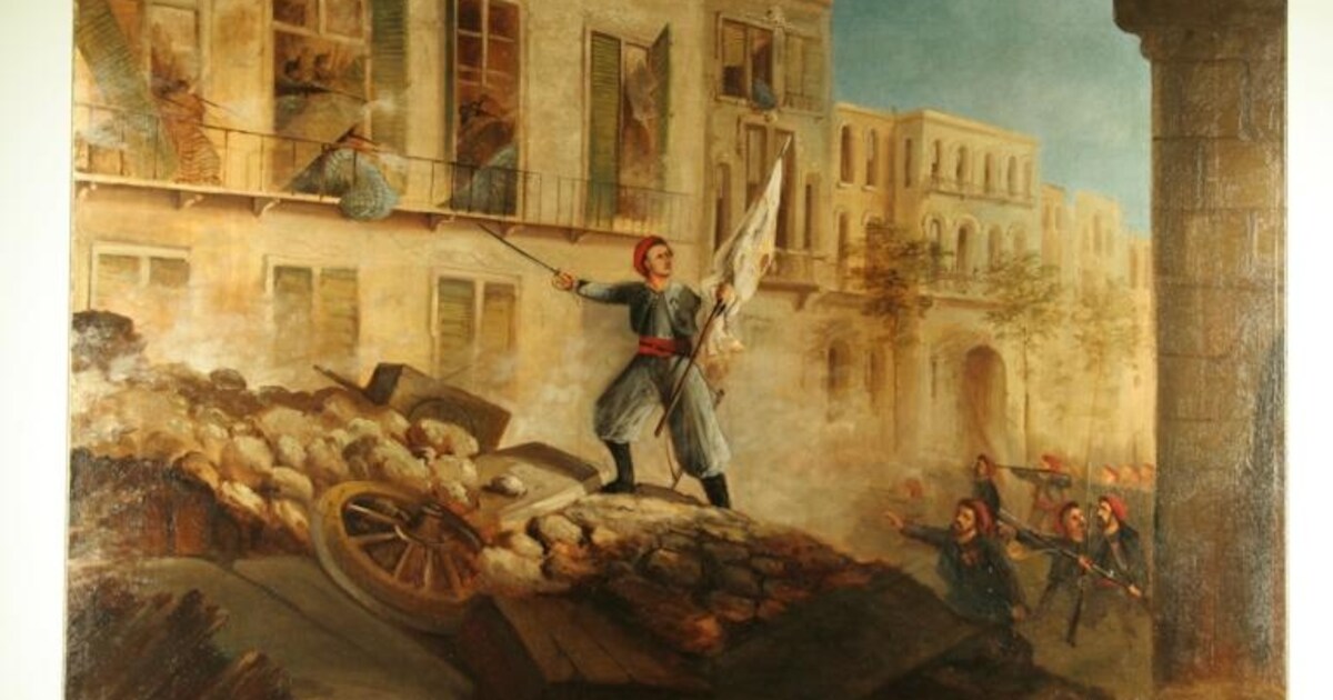 Zouaven schitteren weer op het doek - Twee doeken van zouaaf J. Faber ...