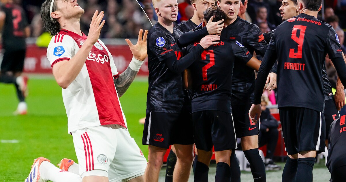 Fluitconcert voor Ajax na nieuwe dreun: angstgegner AZ wint in Johan Cruijff Arena | Voetbal ...