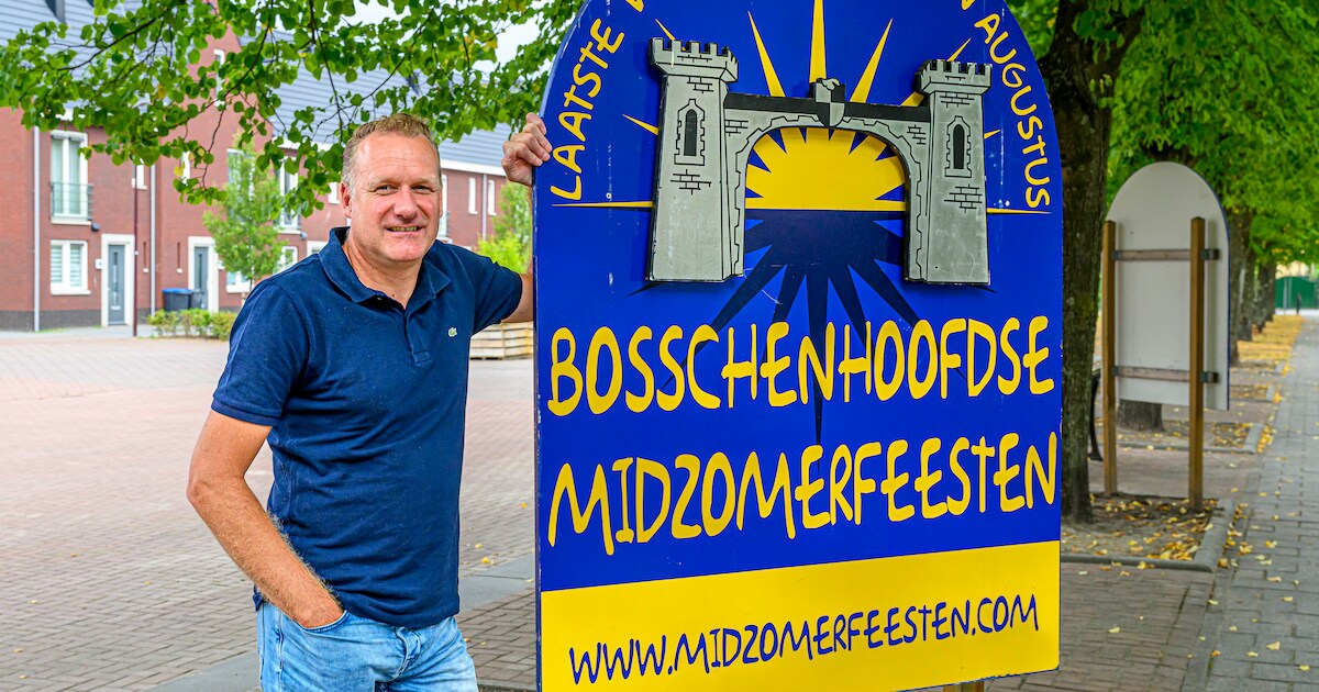 Voorzitter John van den Boom helpt al kwarteeuw mee met Midzomerfeesten ...