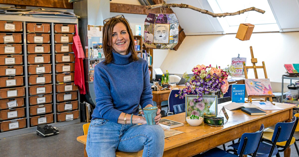 Anneke zet kunst in voor allerlei problematiek, van armoede tot ...