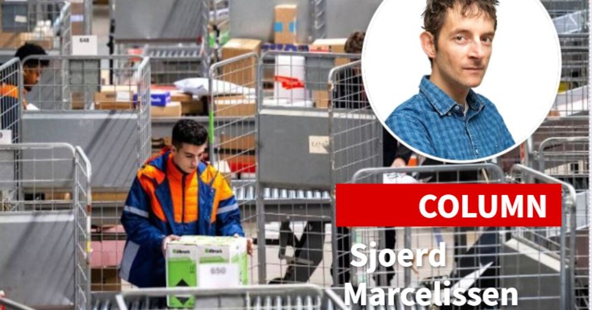 We commanderen pakketbezorgers met briefjes: of de doos even bij de ...