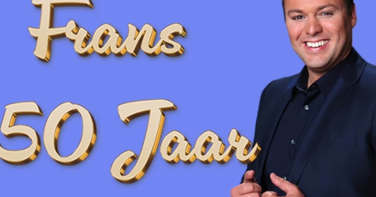Frans Bauer viert zijn 50ste verjaardag: de 16 best scorende nummers van Frans | Moerdijk | BN ...