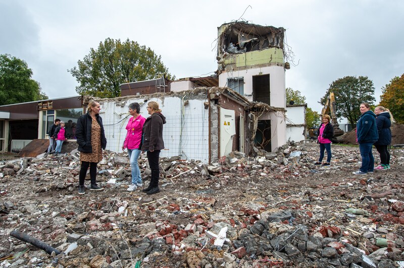 Sloop van de Ganshoek Lage Zwaluwe: ‘Het lijkt wel een slagveld ...