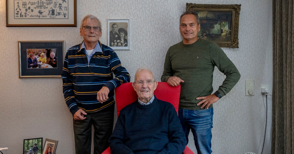 Oudste Bergse WOII-veteraan (98) niet op feestje van ‘zijn’ club: ‘Denk ...